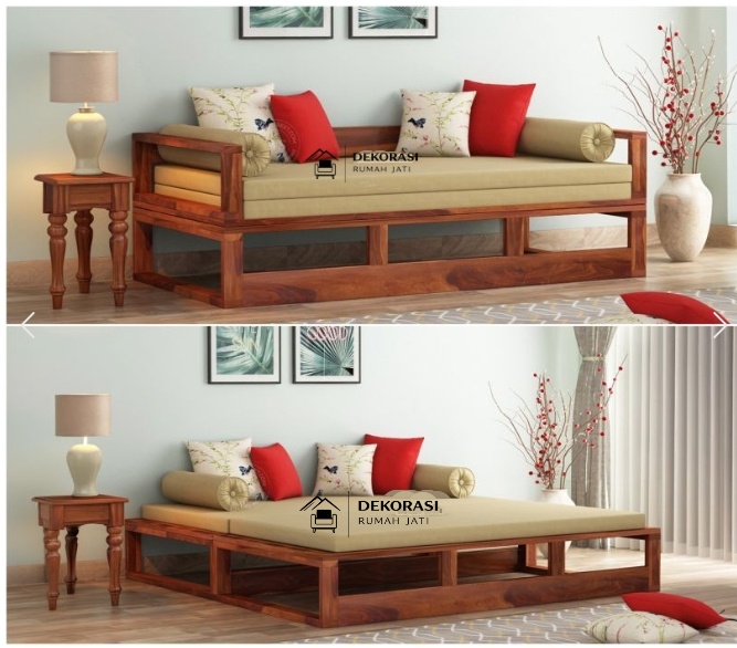 Sofa Bed Kayu Terbaru - Dekorasi Rumah Jati